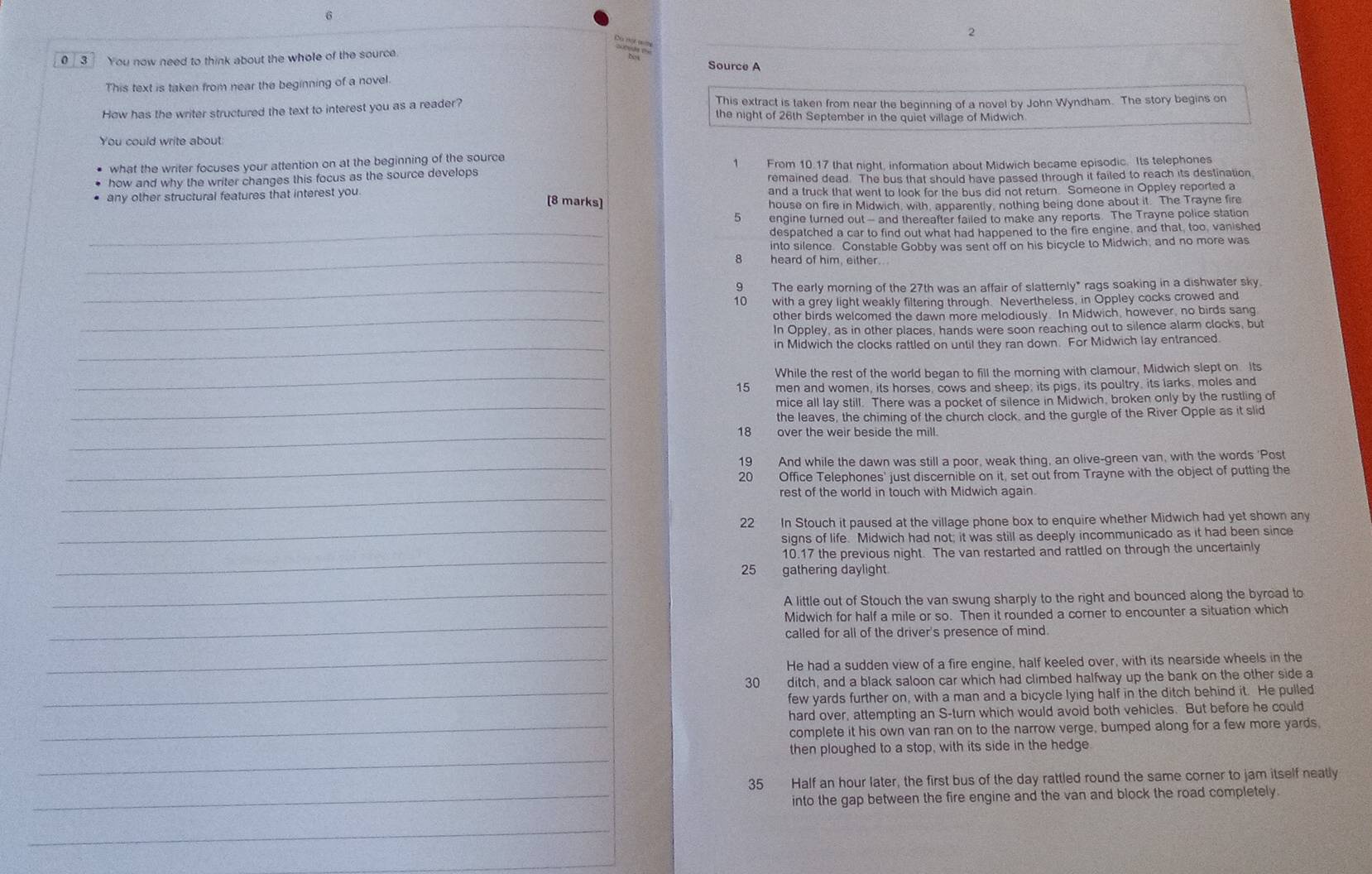 Solved: 6 2 ` 0 3 You now need to think about the whole of the source ...