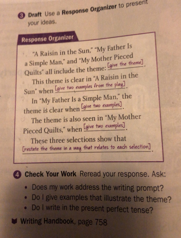 Solved: Draft Use a Response Organizer to present your ideas. Response ...