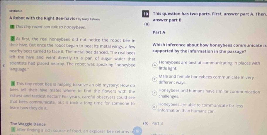 Solved: This question has two parts. First, answer part A. Then A Robot ...