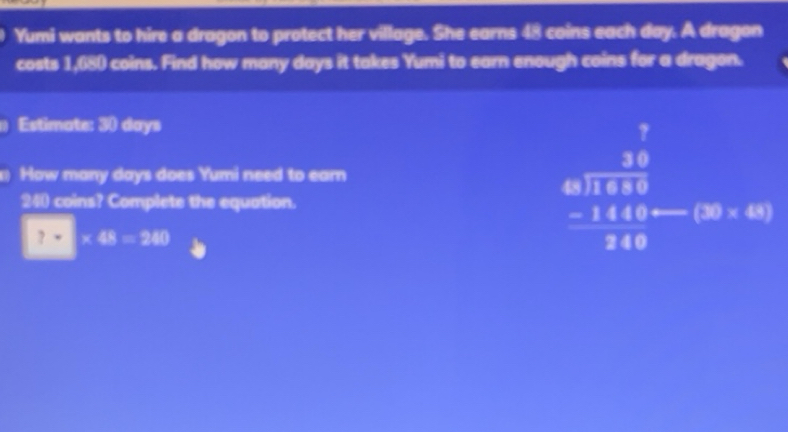 Solved: Yumi wants to hire a dragon to protect her village. She earns ...