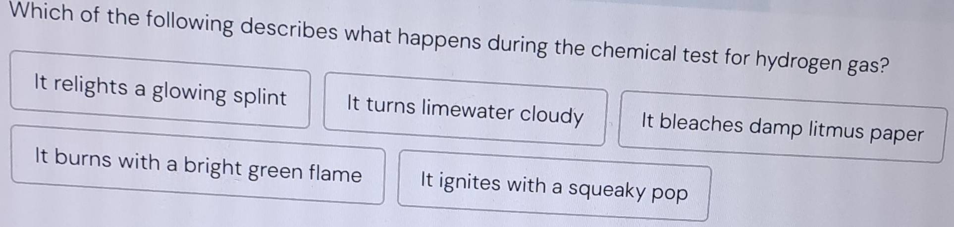 Solved: Which of the following describes what happens during the ...