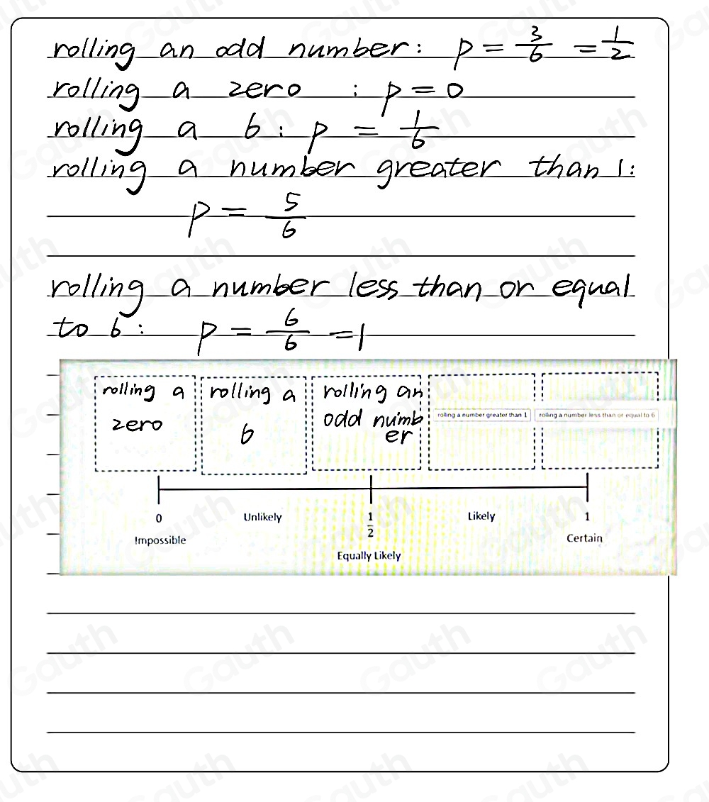 Solved: A standard number cube with the numbers 1, 2, 3, 4, 5, and 6 is ...