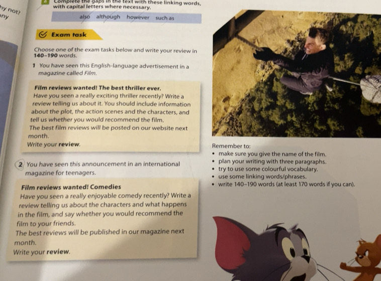 Risolto:Complete the gaps in the text with these linking words, with ...