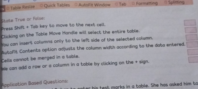 Solved: Table Resize Quick Tables AutoFit Window Tab Formatting ...