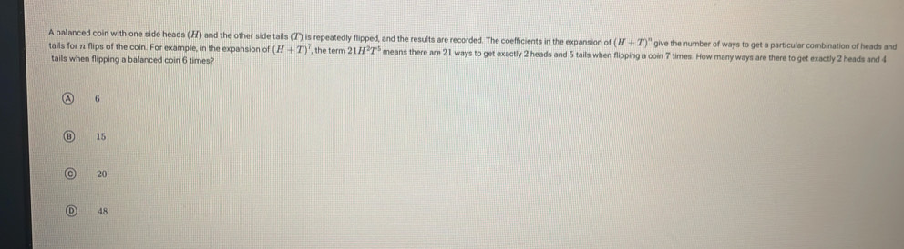 Solved: A balanced coin with one side heads () and the other side tails (T) is repeatedly ...