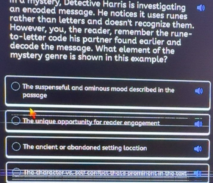Solved: In a mystery, Detective Harris is investigating an encoded ...