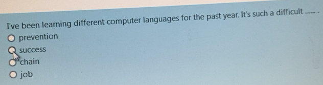 Gelöst:I've been learning different computer languages for the past ...