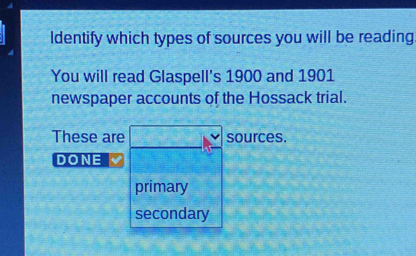 Solved: Identify which types of sources you will be reading You will ...