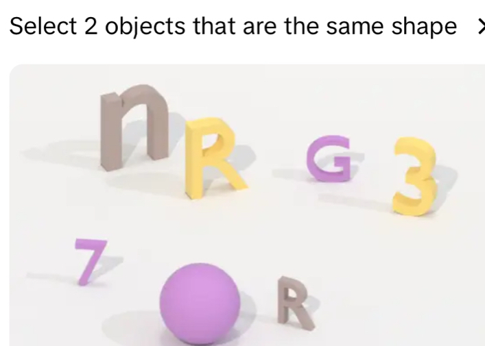 Resuelto:Select 2 objects that are the same shape a . C I