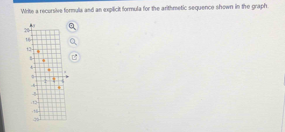 Solved: Write a recursive formula and an explicit formula for the arithmetic sequence shown in ...