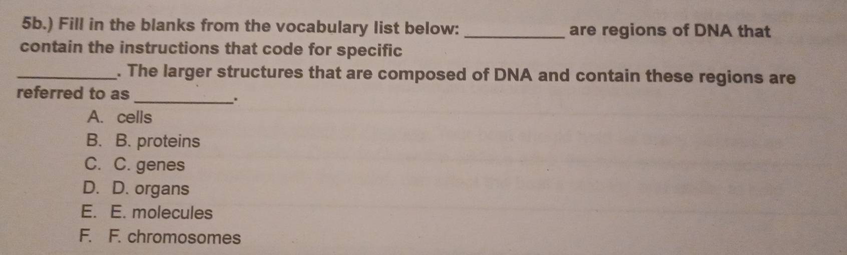 Solved: ) Fill in the blanks from the vocabulary list below: _are ...
