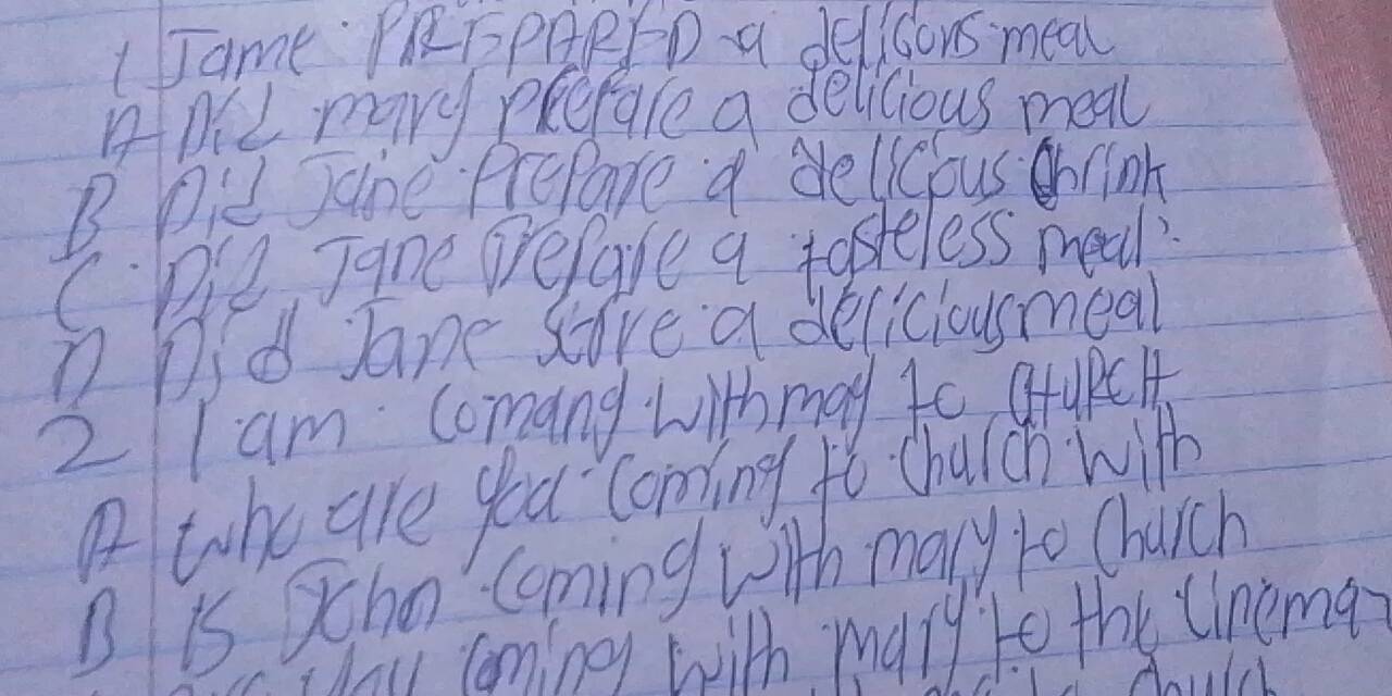 Solved: (Tame PRFPAPFD a delicons mean ADI mary prepale a delicious ...