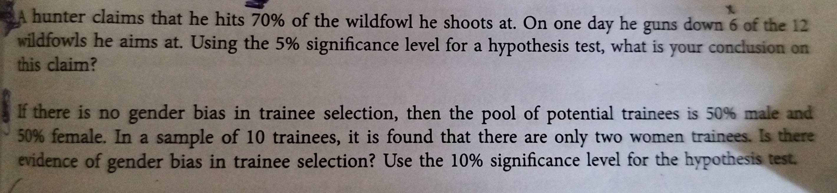 Selesai:A hunter claims that he hits 70% of the wildfowl he shoots at ...