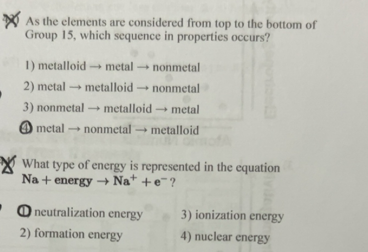 Solved: As the elements are considered from top to the bottom of Group ...