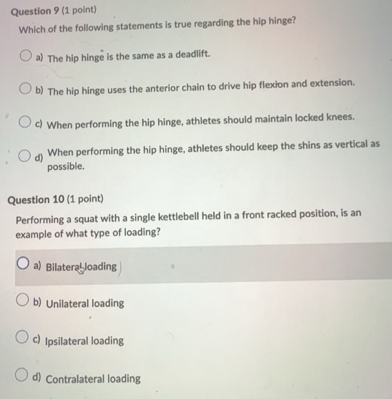Solved: Which of the following statements is true regarding the hip ...
