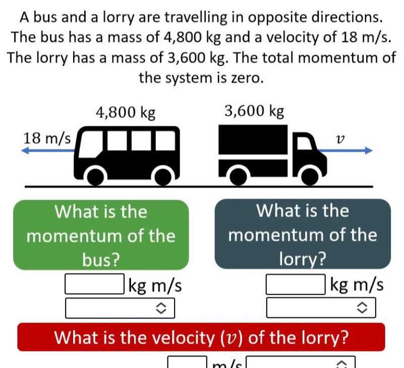 Résolu :A bus and a lorry are travelling in opposite directions. The ...