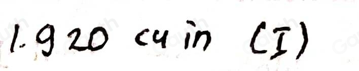 Solved: A fish tank in the shape of a rectangular prism has these ...