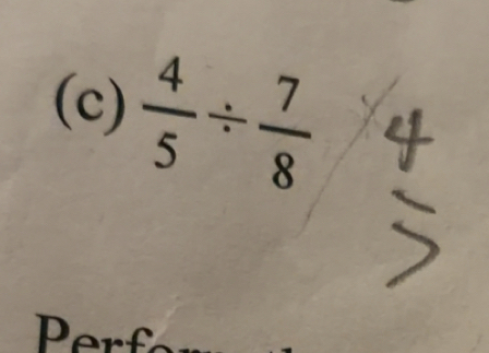 Solved: 4/5 / 7/8 Perf [Math]