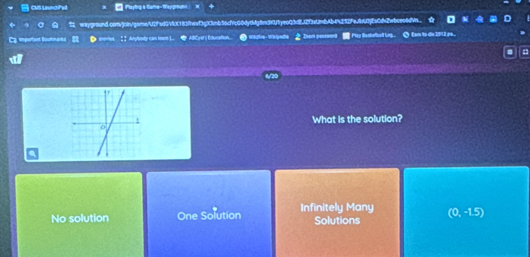 Solved: CMS LaunchPad Playing & Game-Waygrouhd X wayground.com/join ...