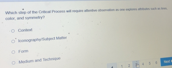 Solved: Which step of the Critical Process will require attentive ...