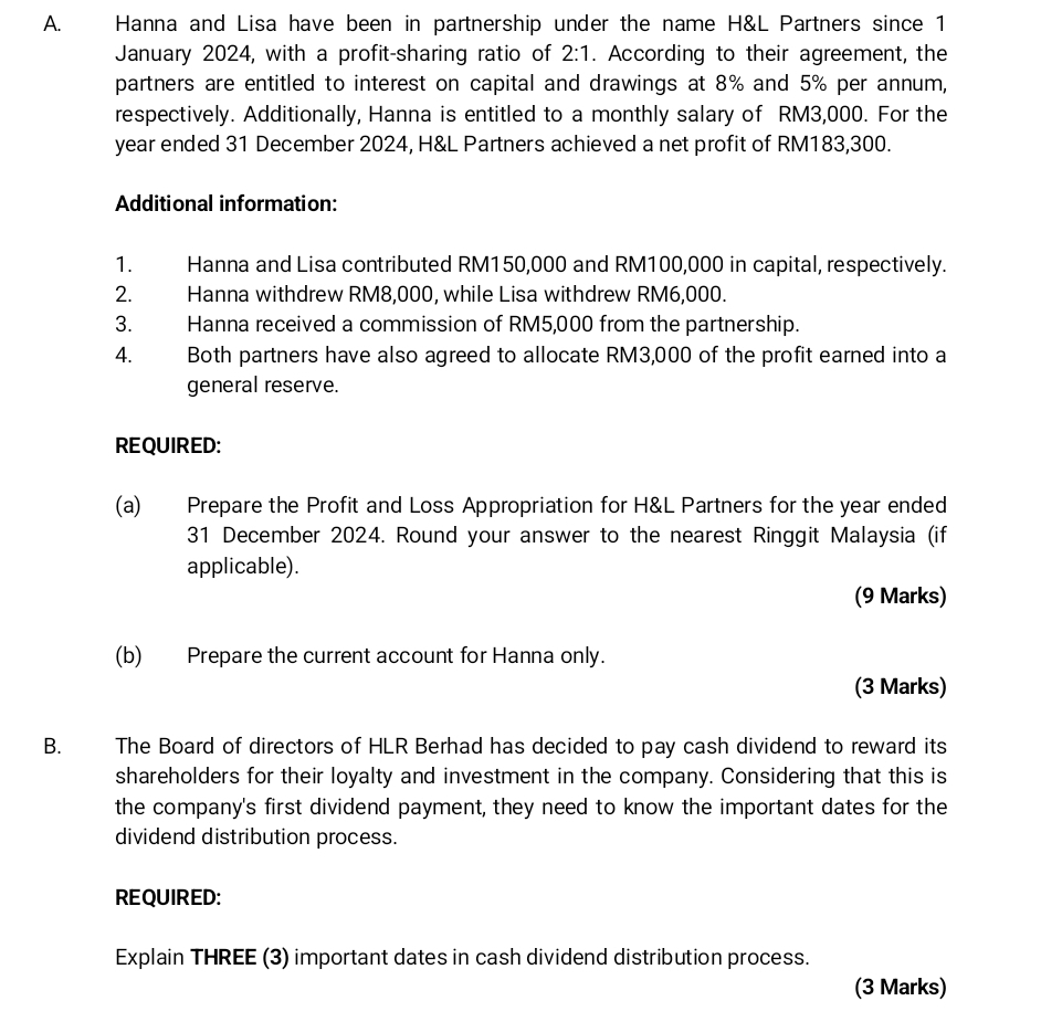 Selesai:Hanna and Lisa have been in partnership under the name H&L ...