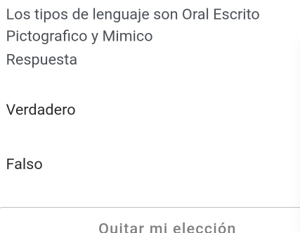 Los tipos de lenguaje son Oral Escrito Pictografico y Mimico Respuesta ...