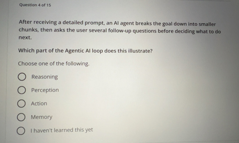 Resuelto:After receiving a detailed prompt, an AI agent breaks the goal ...