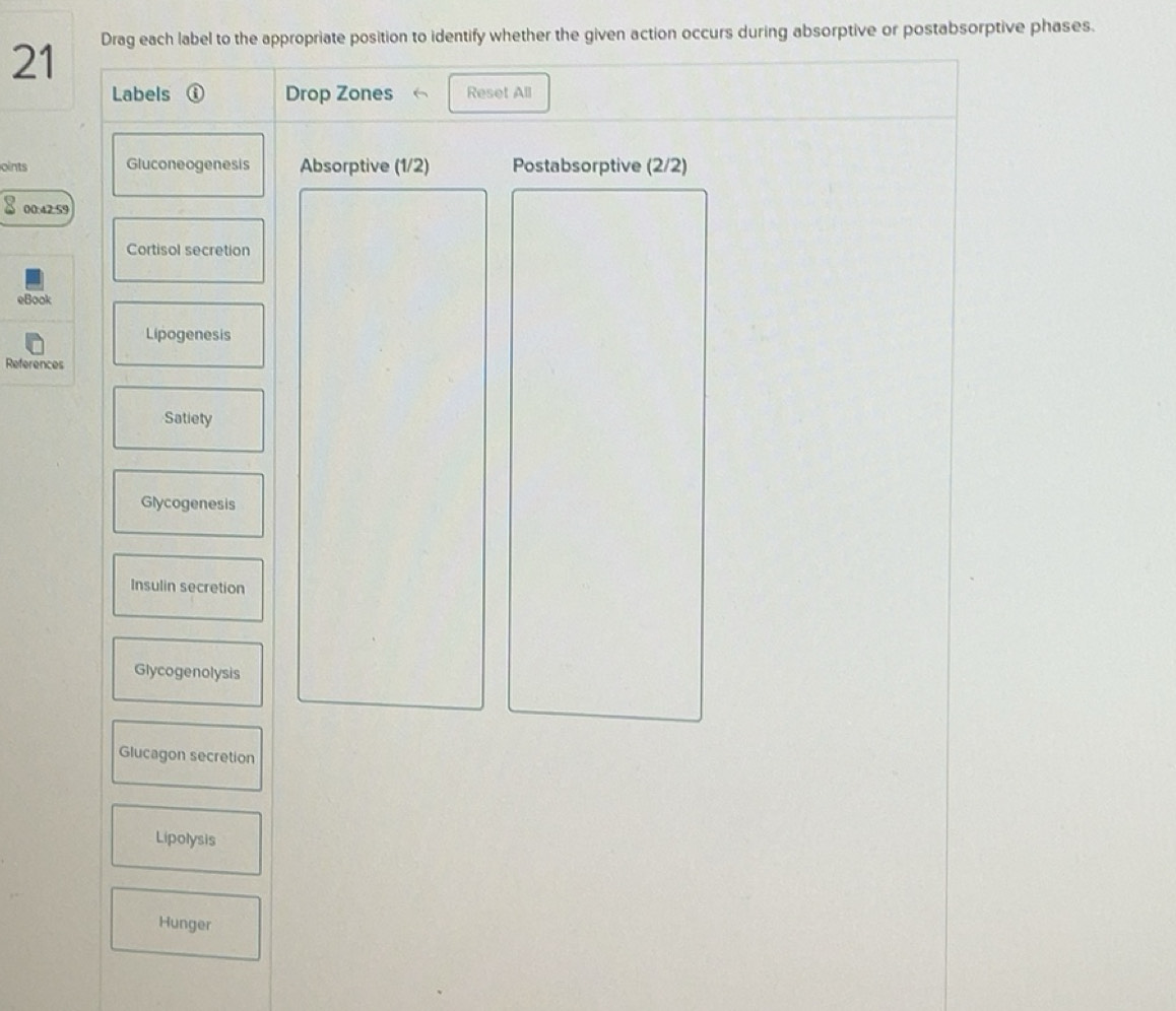 Solved: Drag each label to the appropriate position to identify whether ...
