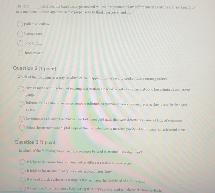 Solved: The term_ describes the basic assumptions and values that ...
