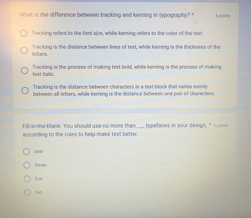 Solved: What is the difference between tracking and kerning in ...