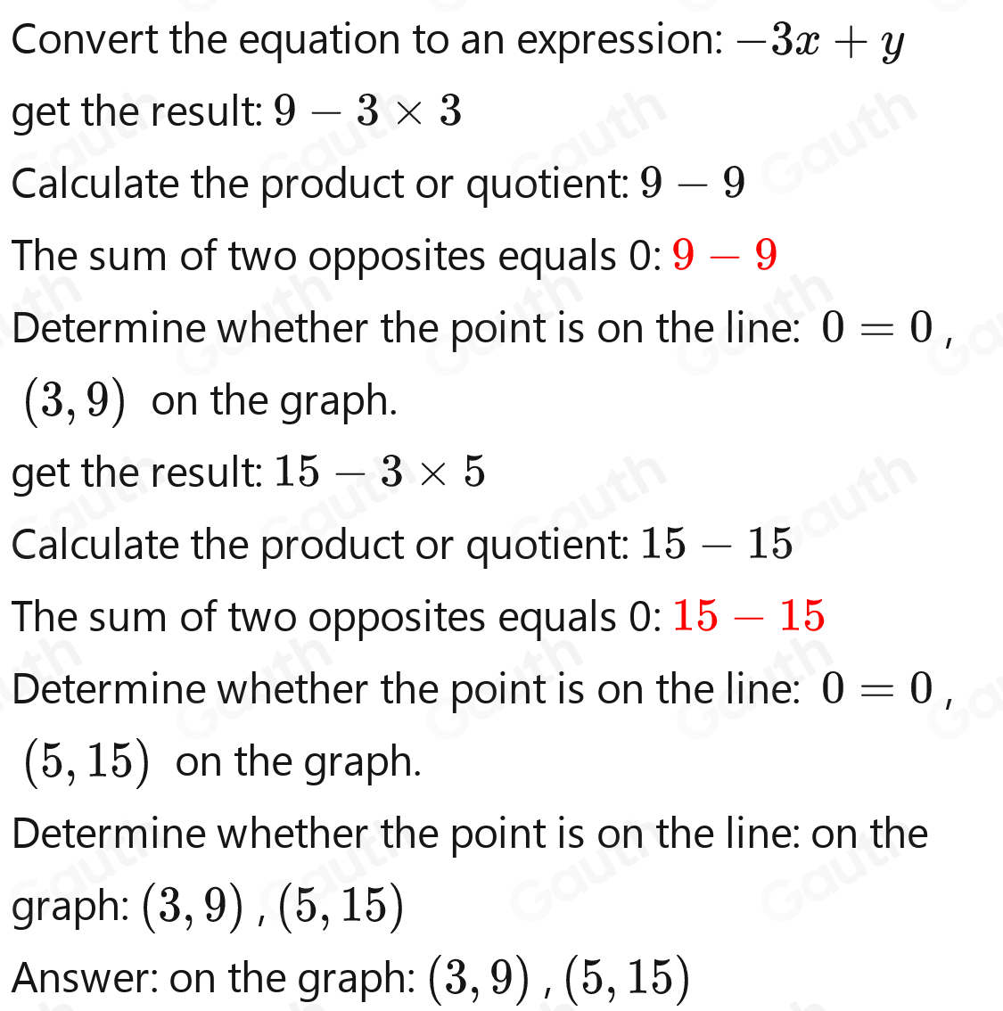 Solved: Consider the graph and equation, y=3x , that represent Alonso's ...