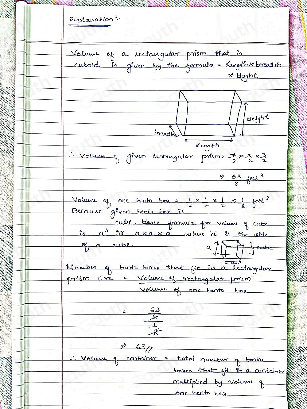 Solved: A company makes Japanese-style lunch boxes called bento boxes ...