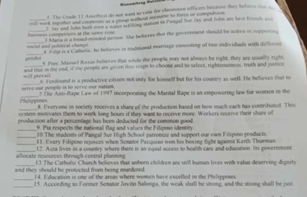 Solved: The Grade 11 Amethyst do not want to vote for classroom ...