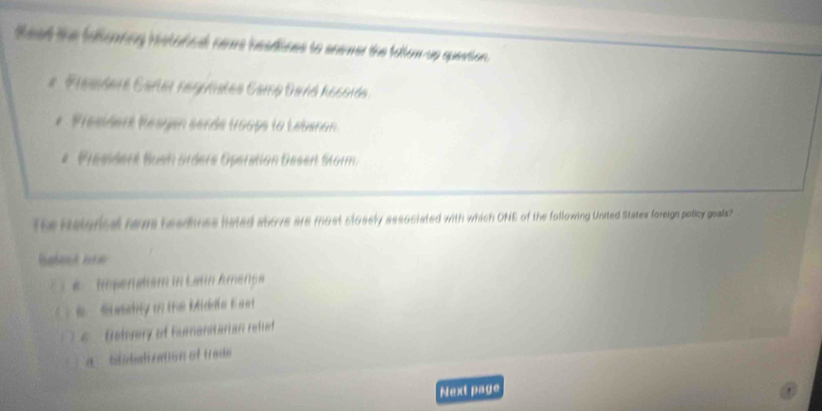 Solved: est the talonng histored naws beadines to snener the tollon-up ...