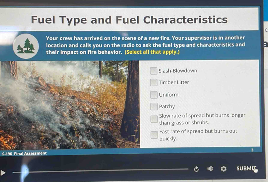 Solved: Fuel Type and Fuel Characteristics C Your crew has arrived on ...