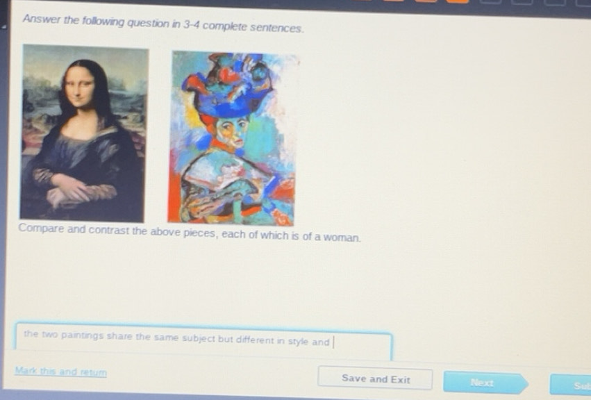 Solved: Answer the following question in 3-4 complete sentences ...