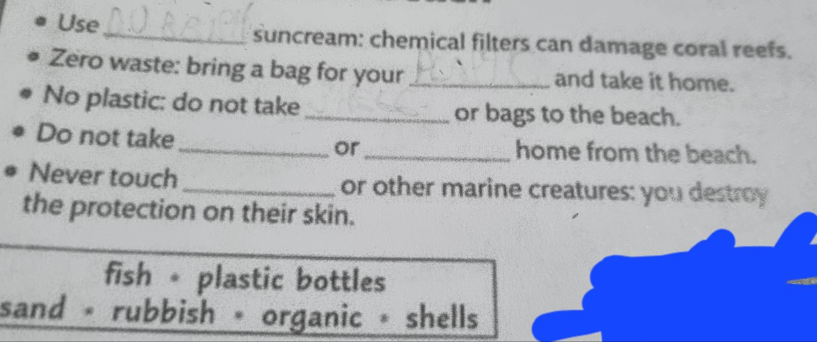 Risolto:Use _suncream: chemical filters can damage coral reefs. Zero ...