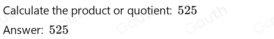 Solved: 15* 35 [Others]
