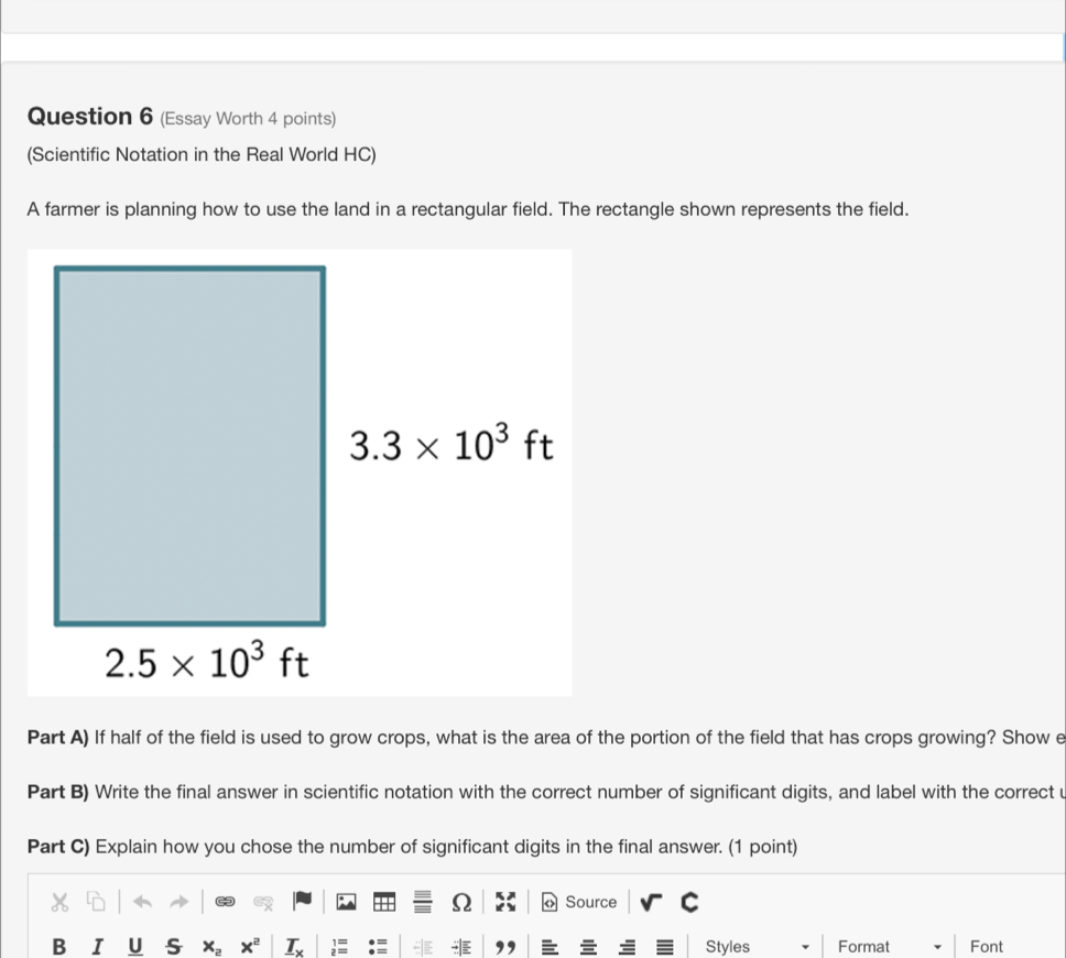 Solved: (Essay Worth 4 points) (Scientific Notation in the Real World ...