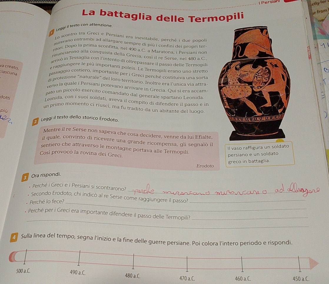 Risolto:Persian etly for La battaglia delle Termopili ir from Leggi il ...