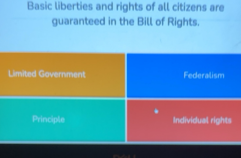Gelöst:Basic liberties and rights of all citizens are guaranteed in the ...