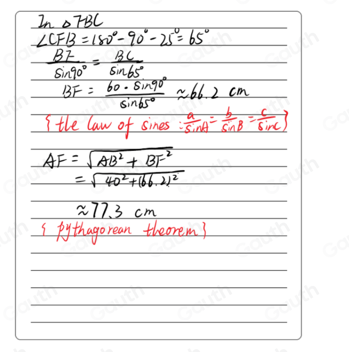 Solved: The diagram shows a wedge ABCDEF. The base of the wedge is a ...