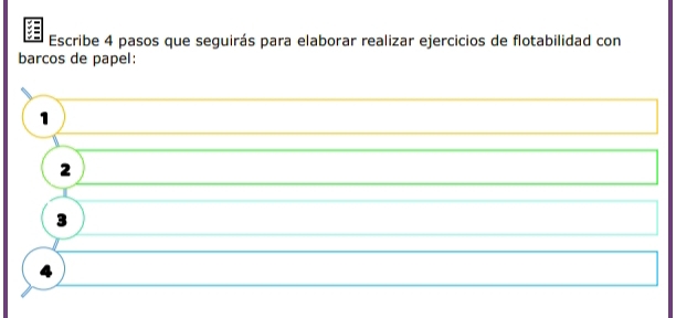 Resuelto:Escribe 4 pasos que seguirás para elaborar realizar ejercicios ...
