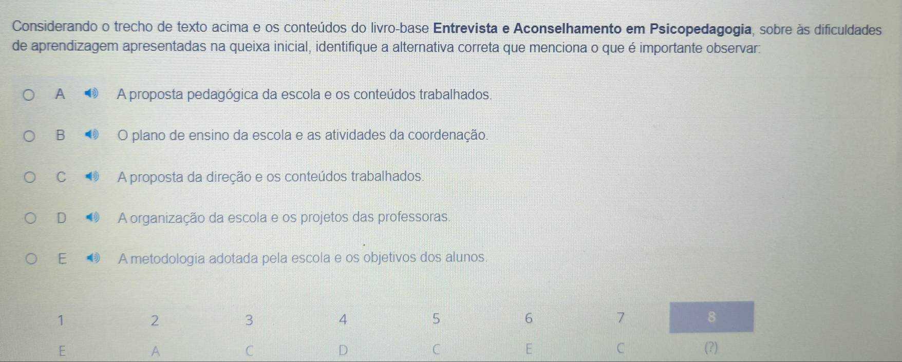 Resolvido:Considerando o trecho de texto acima e os conteúdos do livro ...
