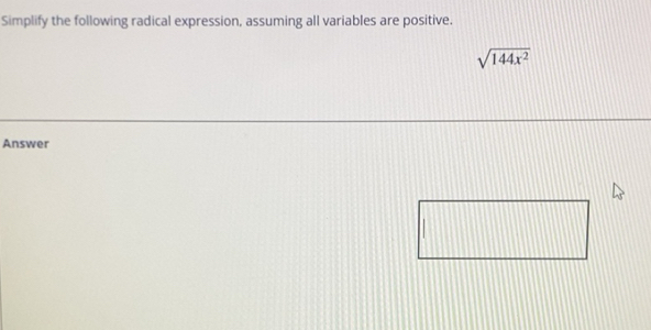 Solved: Simplify the following radical expression, assuming all ...
