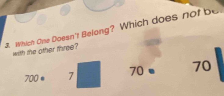 Solved: Which One Doesn't Belong? Which does not be. with the other ...