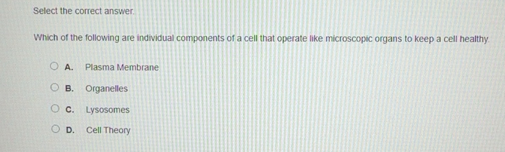 Solved: Select the correct answer. Which of the following are ...