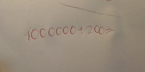 Solved: 1000000/ 200= [Math]