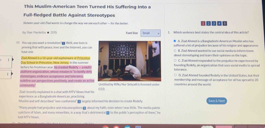 This Muslim-American Teen Turned His Suffering Into a Full-fledged ...