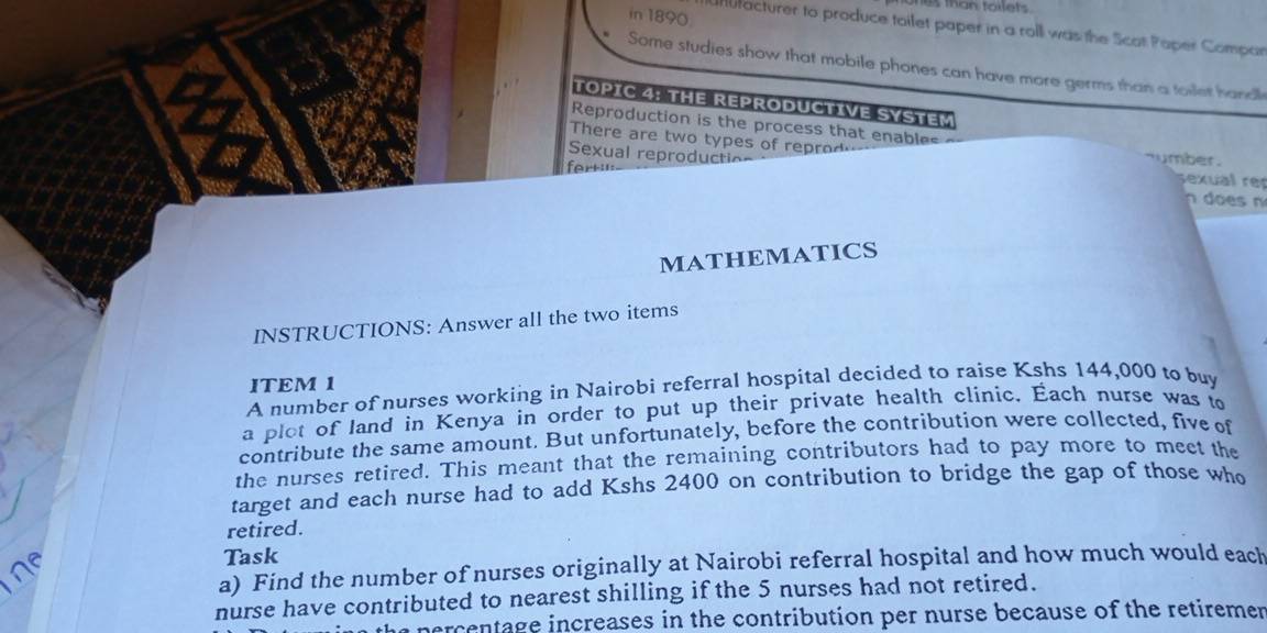 Gelöst:than toilets . in 1890. Hufacturer to produce toilet paper in a ...
